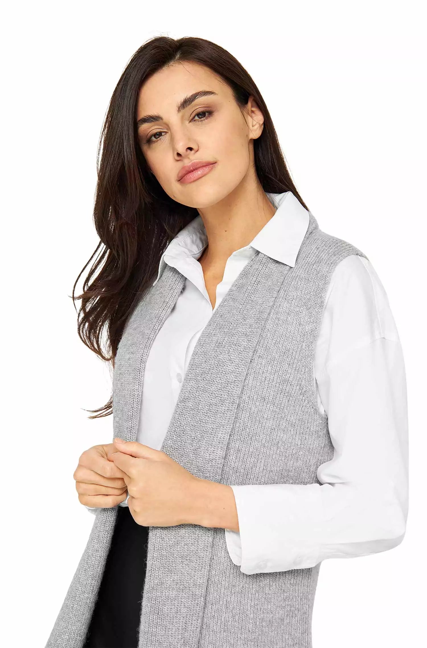 Elegant feminin Alpaca vest – Alpacahuset